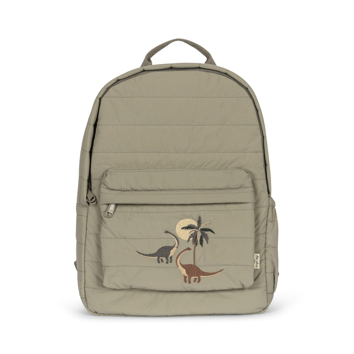Juno Quilted Backpack Midi - Laurel Oak Dino – Little Kinder